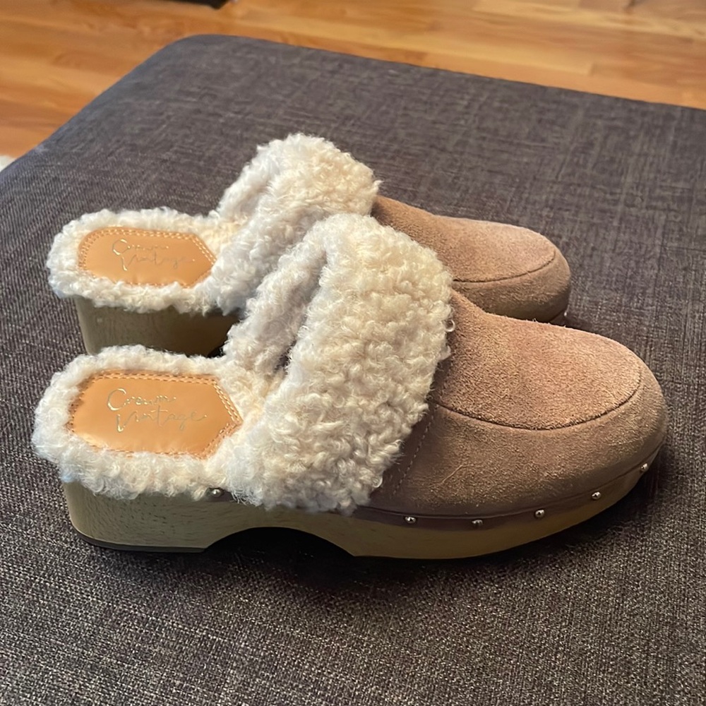 Crown Vintage Suede Mule - Gem